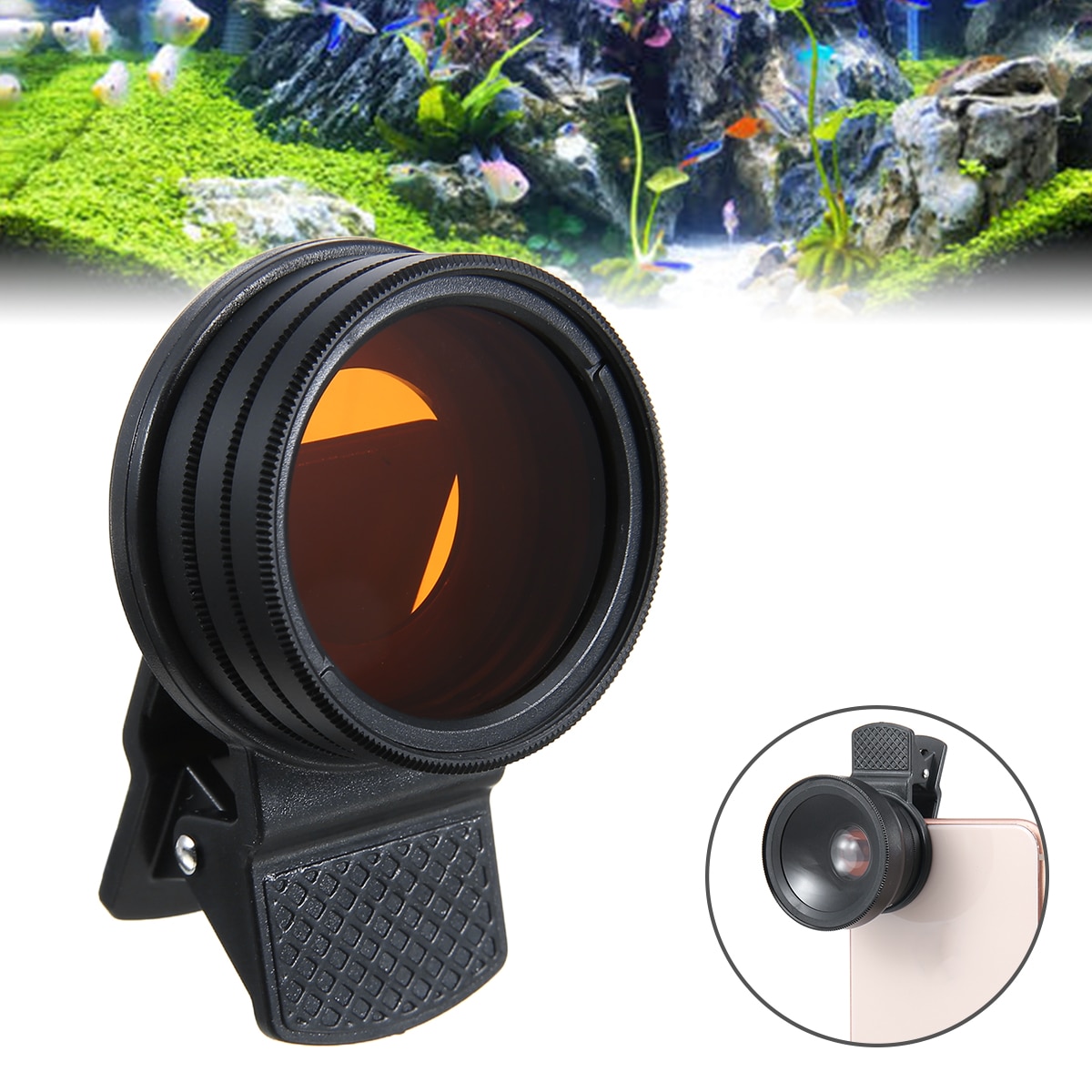 Aquarium Macro Lens Fish Tank Photography Lens Pho... – Grandado