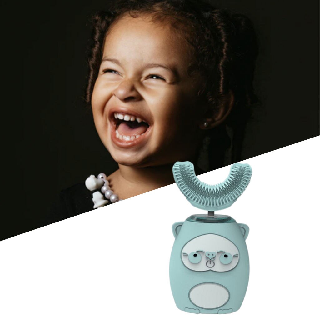 Children Kids U Shaped Ultrasonic Electric Toothbr... – Grandado