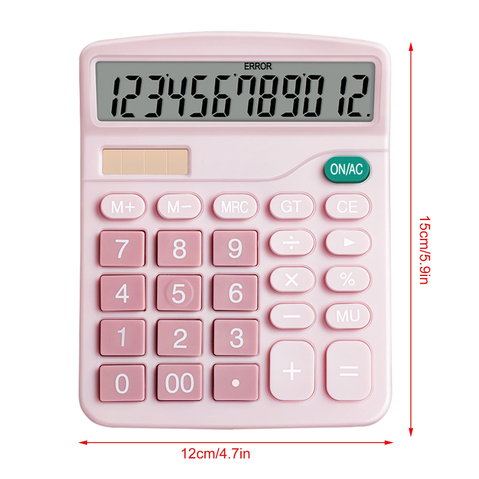 Rekenmachine 12 Cijfers Elektronische Lcd Groot Sc... – Grandado