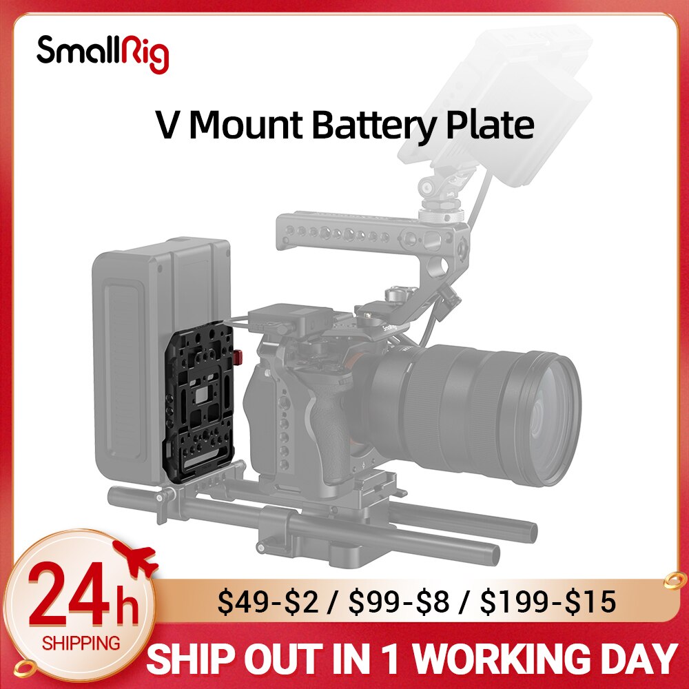 SmallRig SMALLRIG V-LOCK Mount Battery Plate Quick... – Grandado