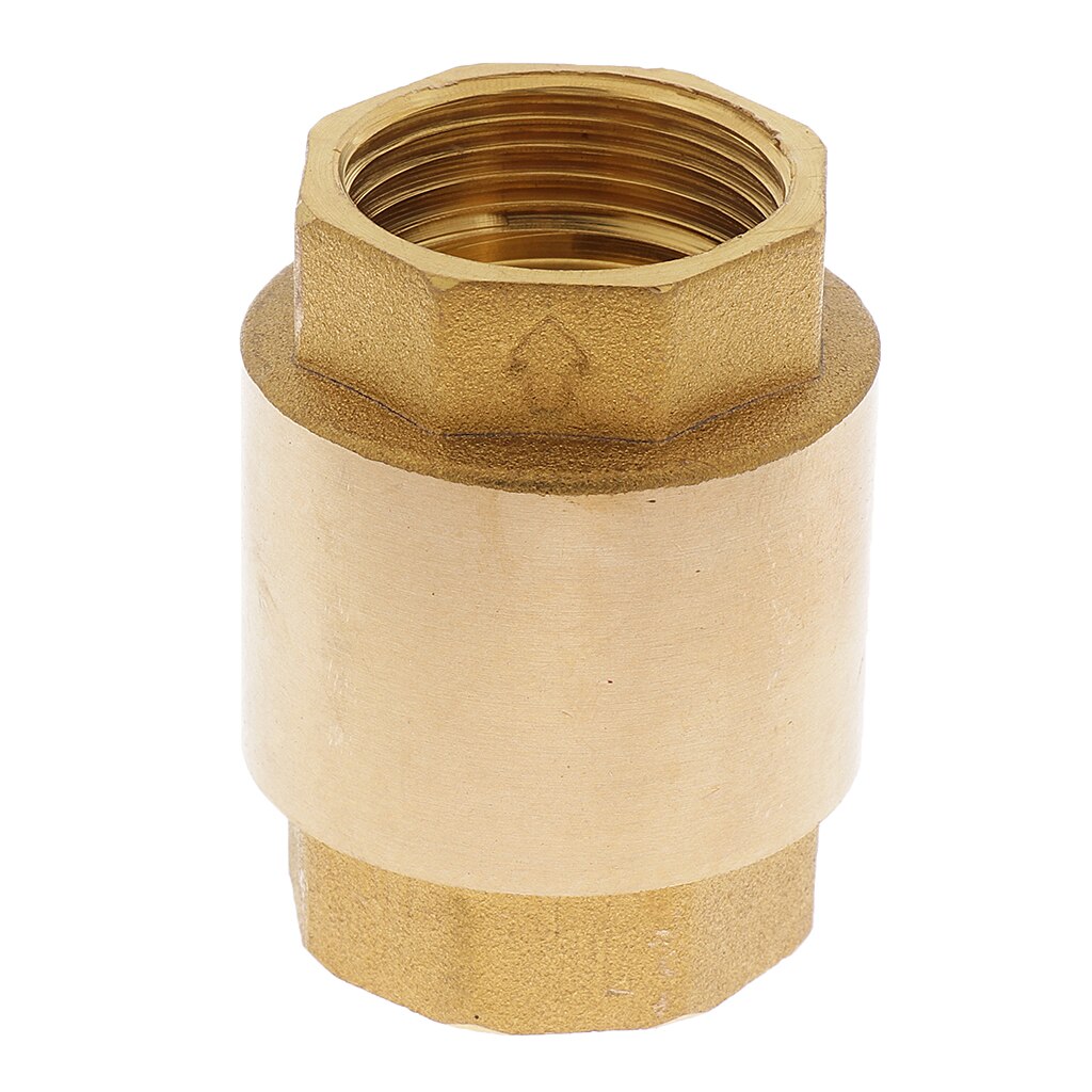 3/4'' Solid Brass One Way In-line Check Va... – Grandado
