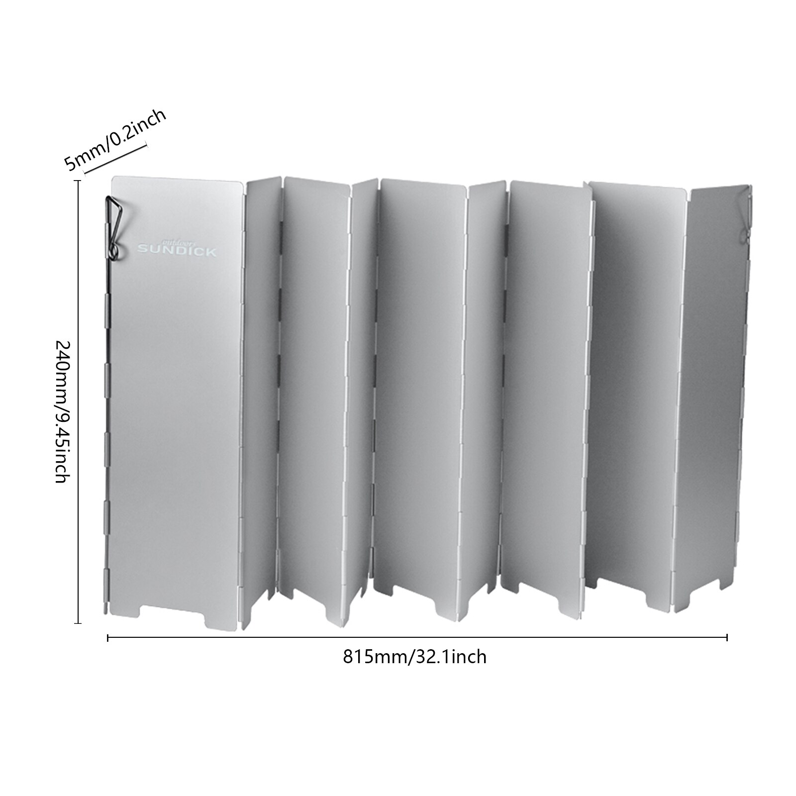 Sammenleggbar 10-12 plater gasskomfyr frontrute ca... – Grandado