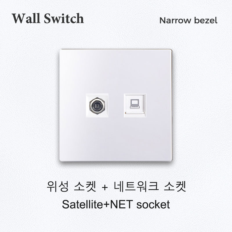 Plastic Panel Wall Light Switches 1/2/3/4 Gang But... – Grandado