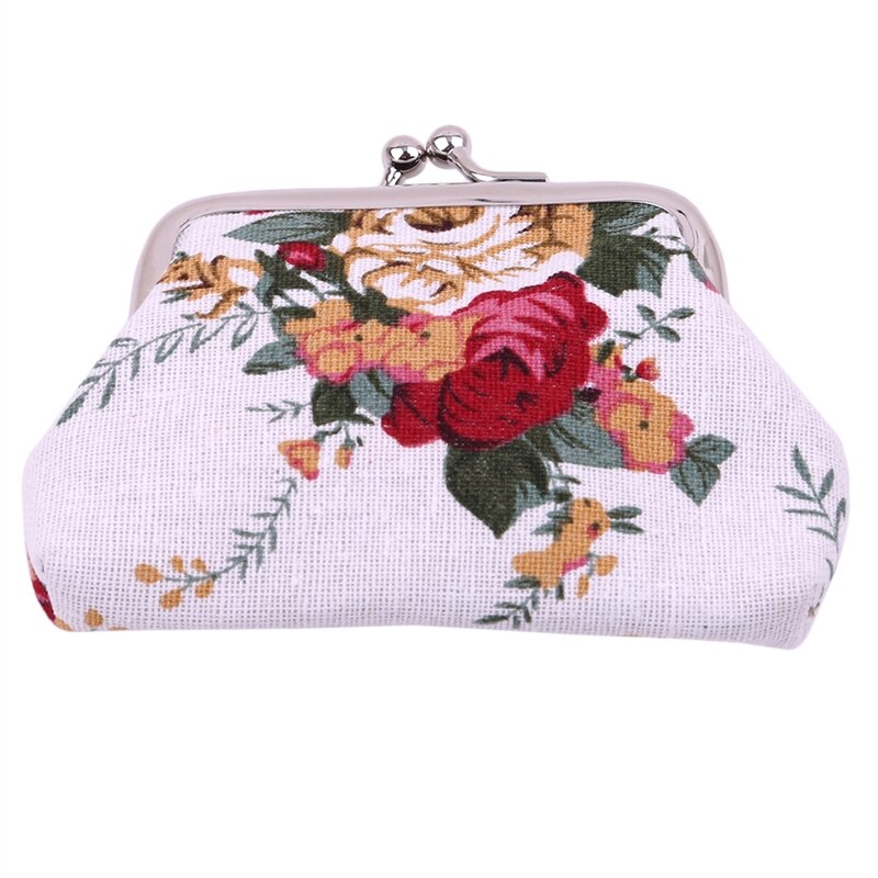 Women Coin Purse Cute Flower Print Ladies Mini Bag... – Grandado