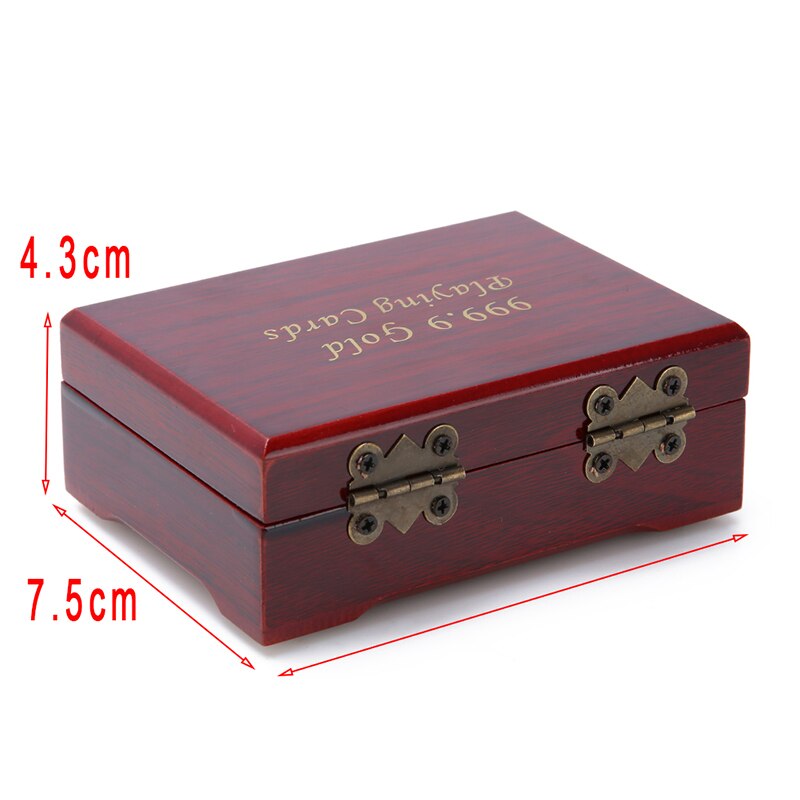 1pc poker box wooden box playing cards container s... – Vicedeal