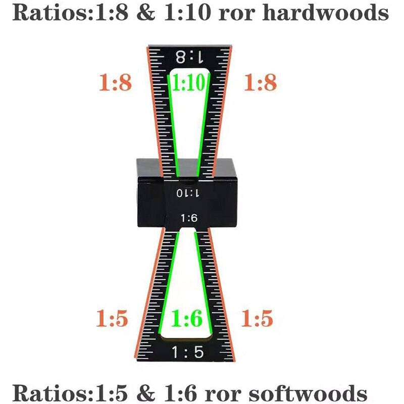 Dovetail Marking Jig Marking Gauge Template Woodwo... – Grandado