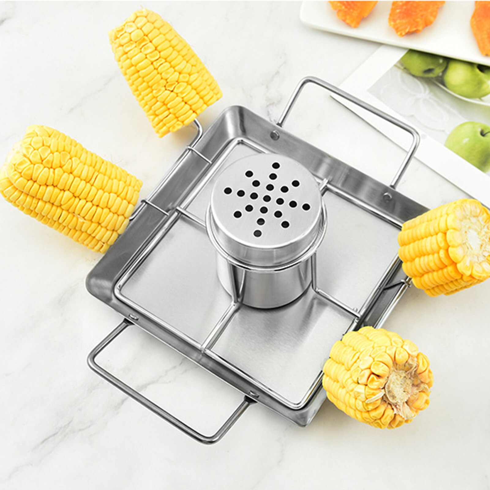 Chicken Roaster Rack Stainless Steel Grilled Chick... – Grandado