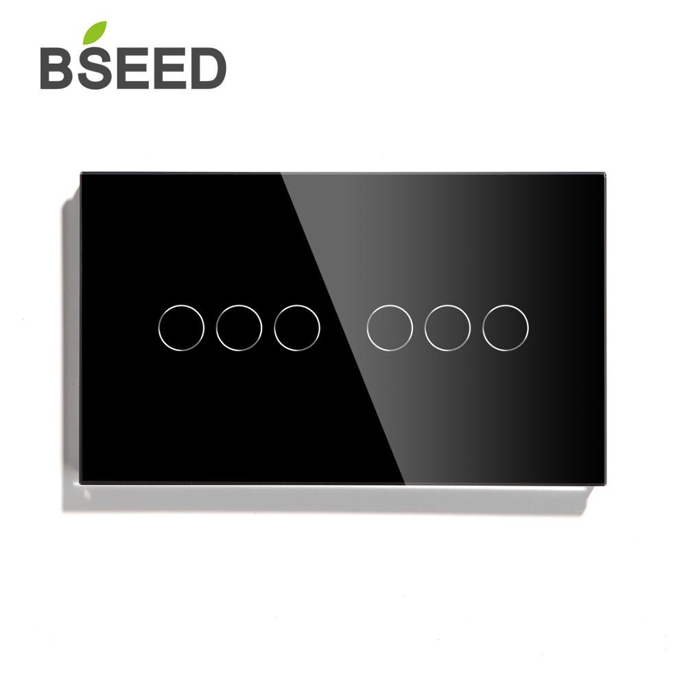 Bseed Wifi Double 3 Gang Touch Switch Smart Switch... – Grandado