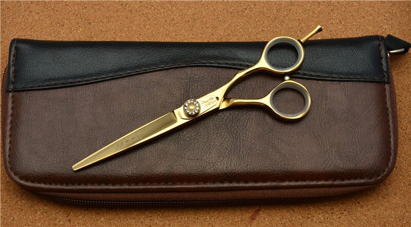 5,5 zoll Jason TOP Friseur Schere 440C Diamante Ba... – Vicedeal