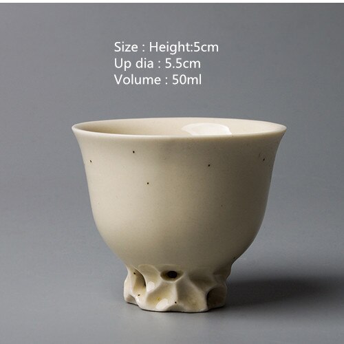 Japanese Vintage Tea Cup Coarse Pottery Glaze Mast... – Grandado