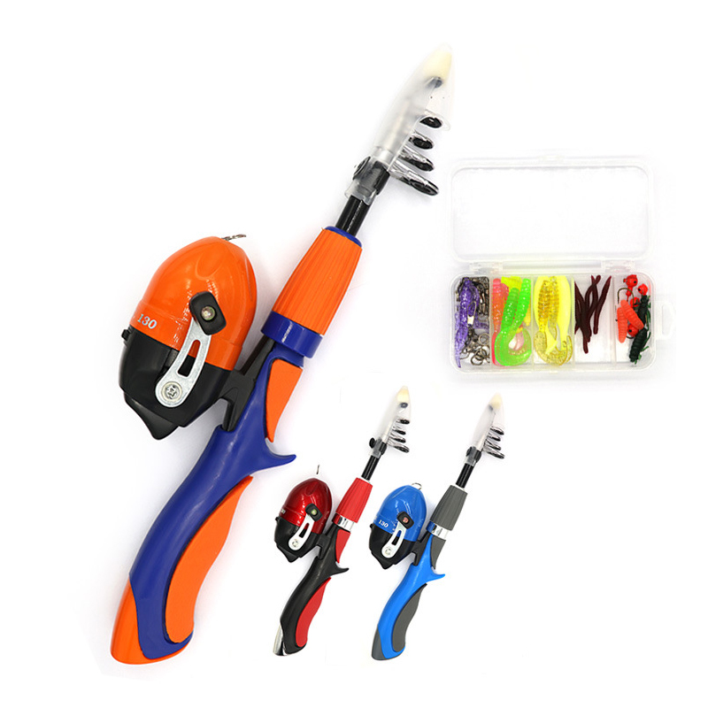 Telescopische Hengel Set Kinderen Hengel Reel Acce... – Vicedeal