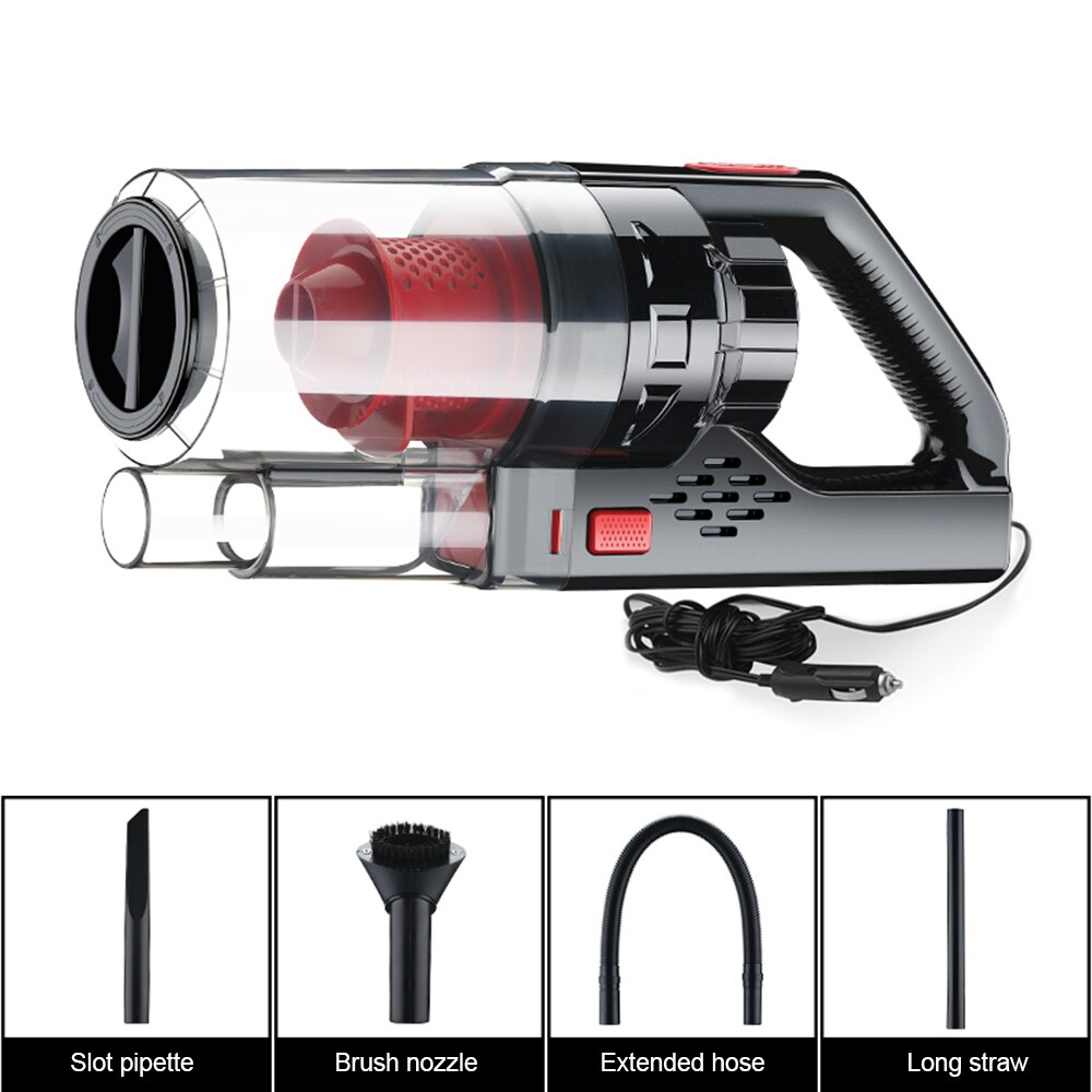 150W Portable car vacuum cleaner 12V Strong vacuum... – Vicedeal