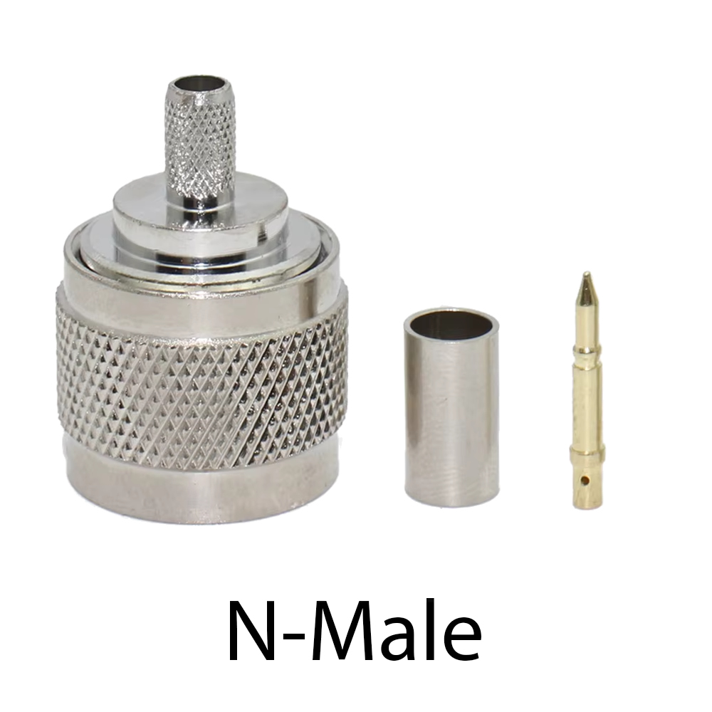 N Male Plug & Female Jack 50-3 N Connector RF Coax... – Grandado