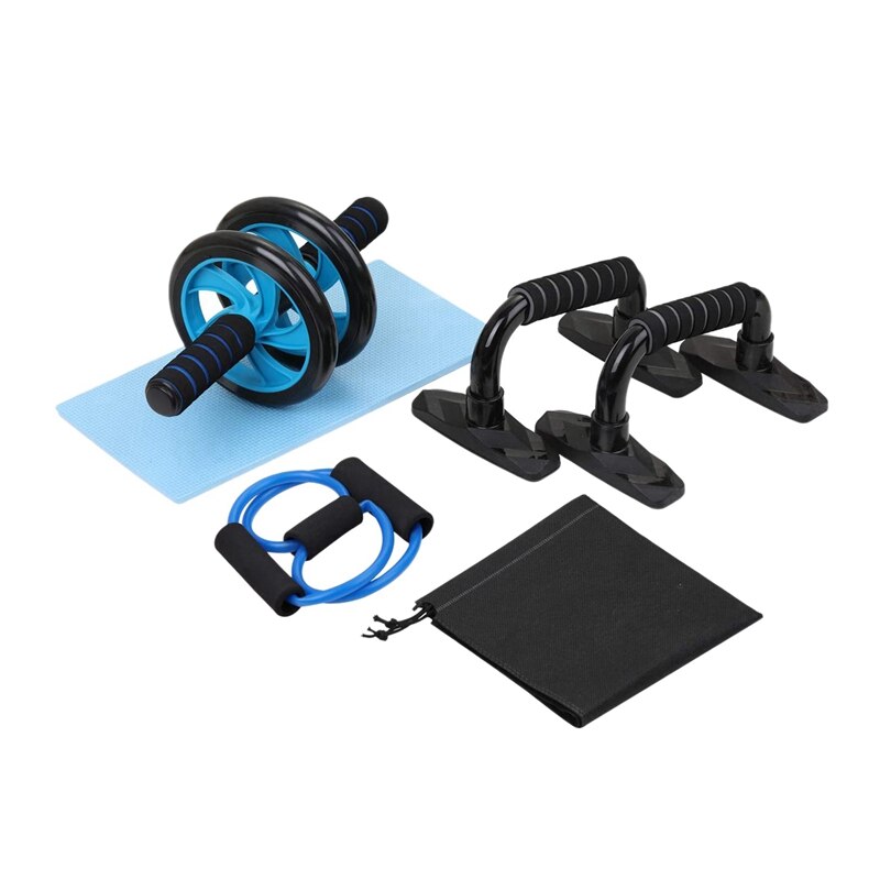 5-In-1 Muscle Trainer Wheel Roller Kit AB Wheel Ab... – Grandado