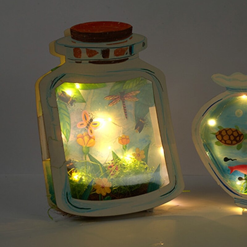 DIY Drawing Fish Insect Bottle Coloring Craft Kit,... – Vicedeal