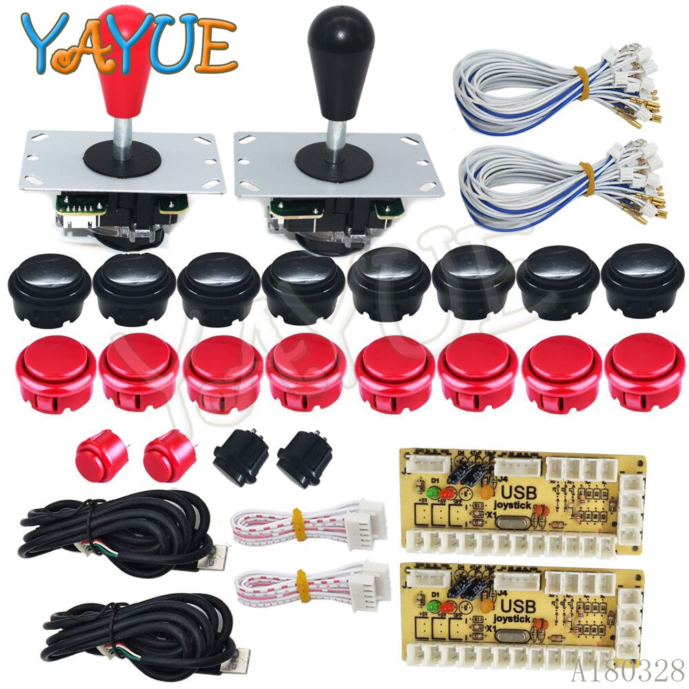 Arcade Joystick DIY Kit Nul Vertraging Arcade DIY ... – Vicedeal