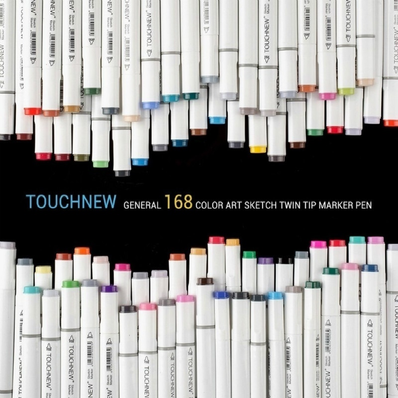 10 Color Sketch Marker Set Twin Tip Graphic Drawin... – Vicedeal