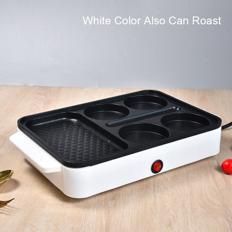 DMWD Electric Eggs Roasted Hamburger Machine Red B... – Grandado