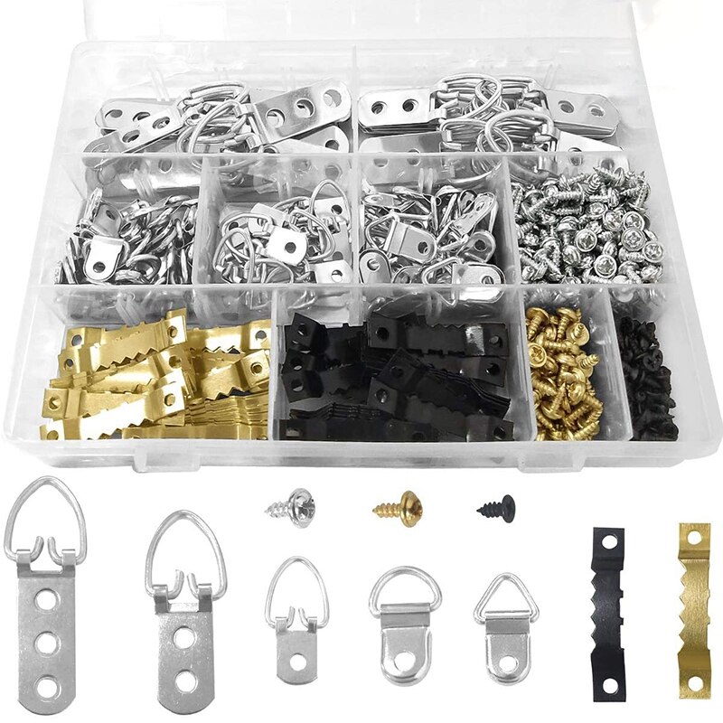 415Pcs Picture Haken Zaagtand Foto Hangers Foto Op... – Grandado