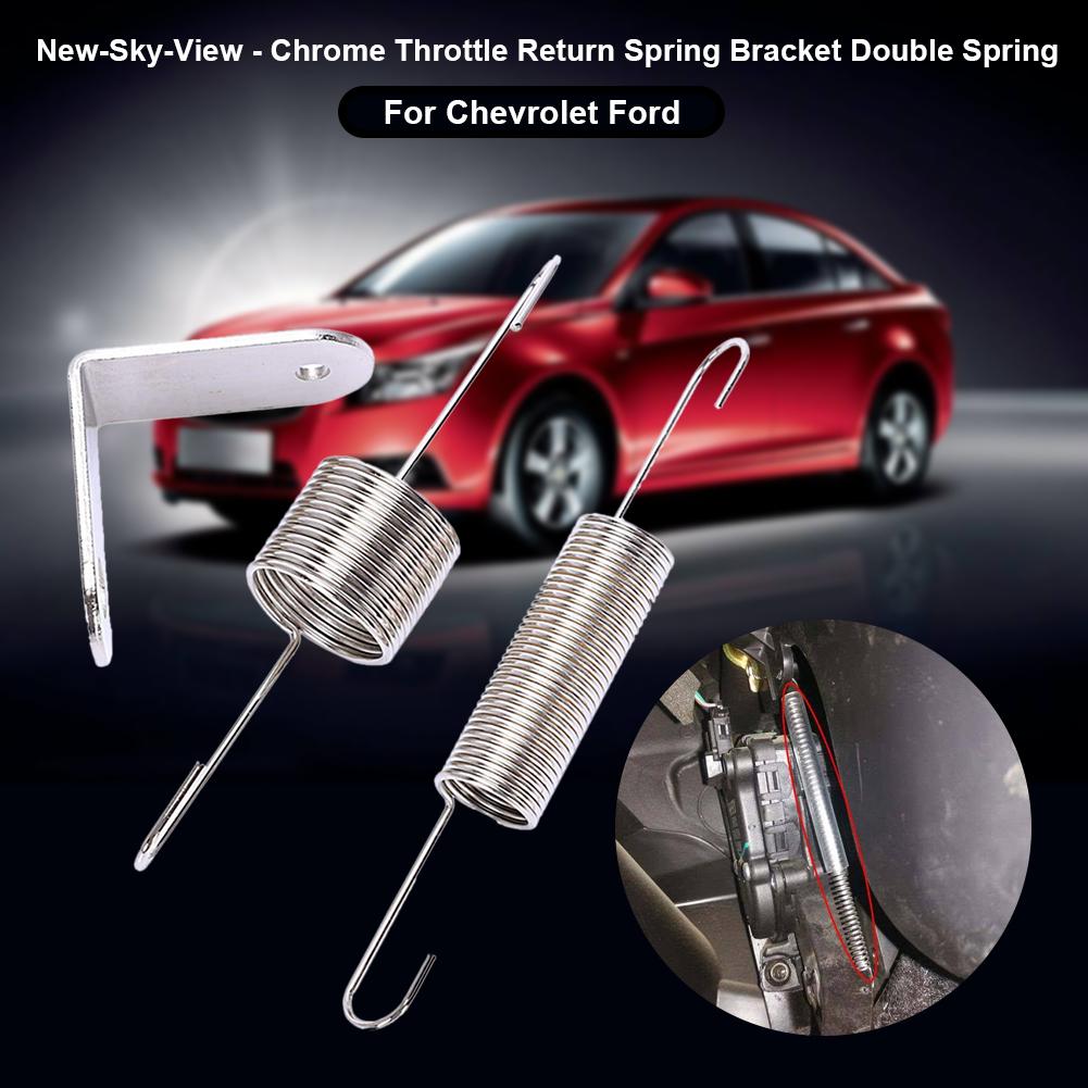 Chrome Throttle Terugkeer Lente Beugel Metalen Dua... – Vicedeal