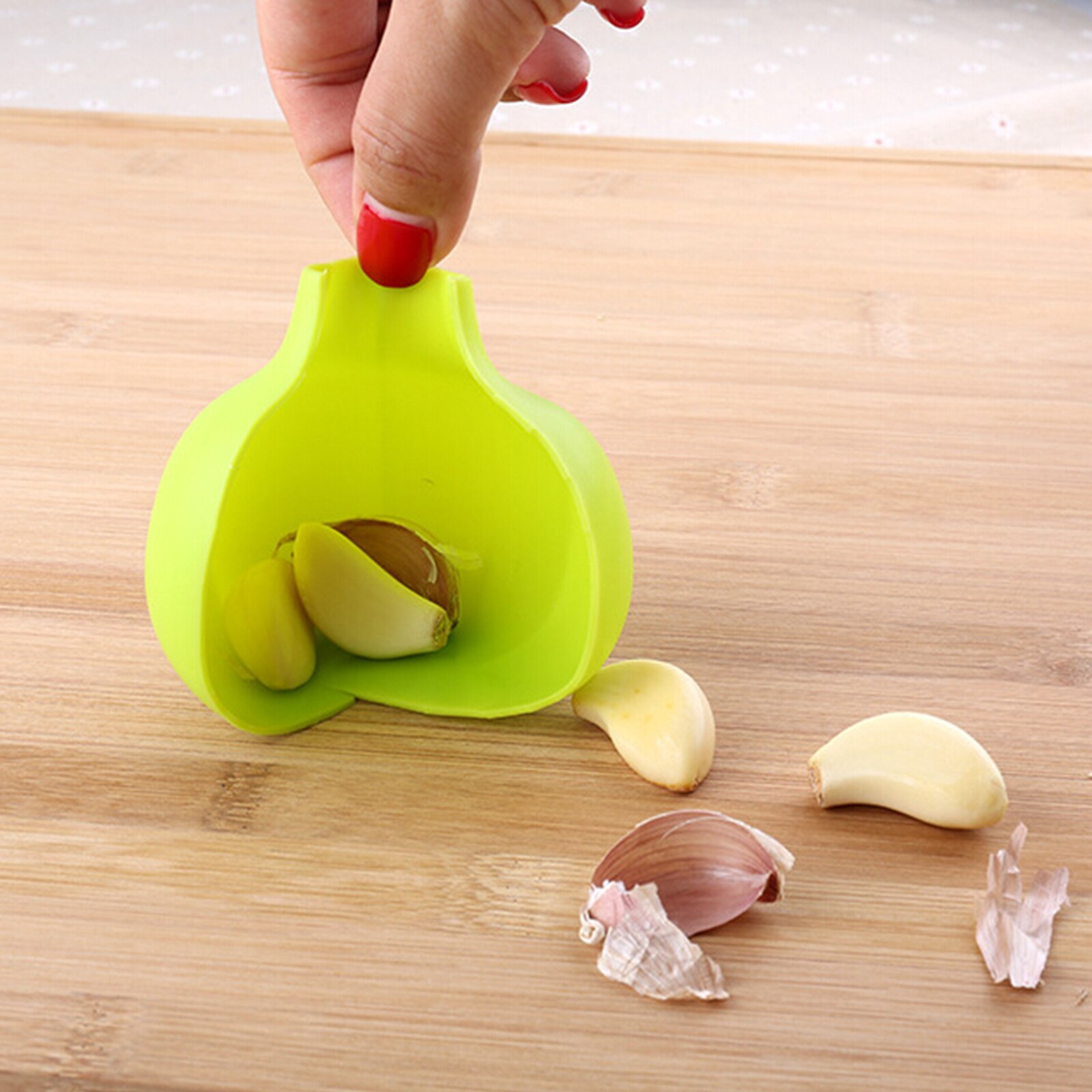 Silicone Garlic Peeler Garlic Skin Remover Manual ... – Vicedeal