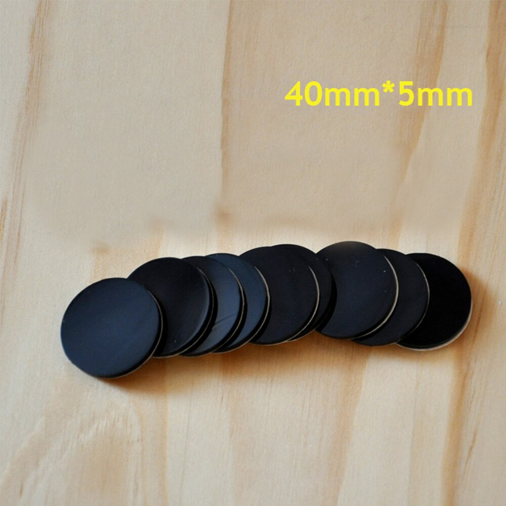 15pcs 40mm*5mm black self adhesive soft anti slip ... – Grandado