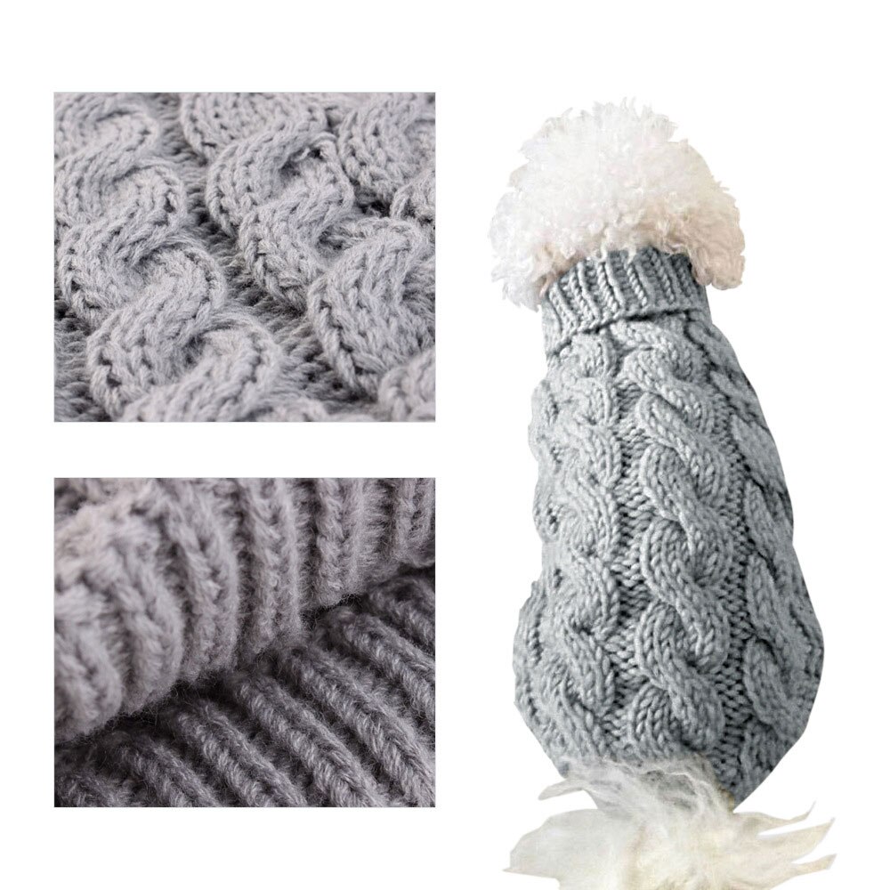 Pet young Dog Sweater Vest Warm Coat, Pet Soft Kni... – Grandado