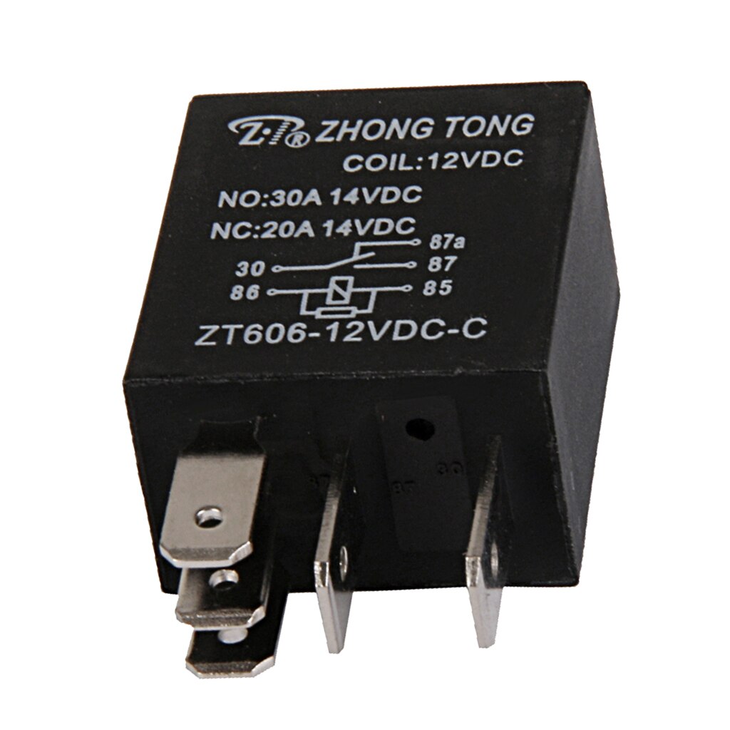 20/30 AMP 12 V DC 5-PIN SPDT Automotive Relay, Wat... – Grandado