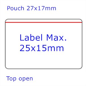 Transparant Clear Mini Vinyl Label Protector Cover... – Grandado