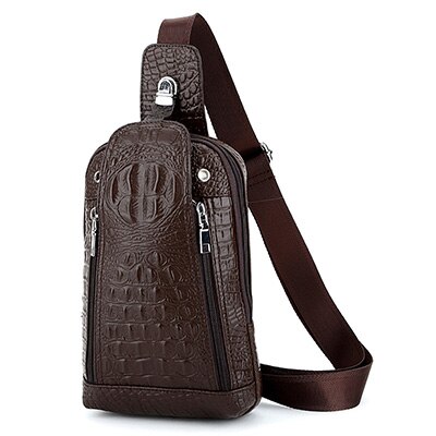 Anti-theft Leather Magnetic Button Open Man Chest ... – Grandado