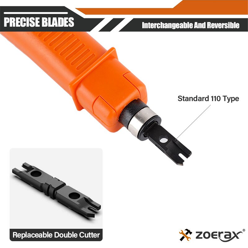 Punch Down Tool, Zoerax 110 Type Network Cable Too... – Grandado