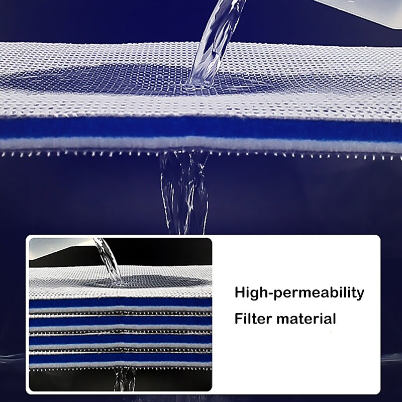 8D 8 Layers Fish Tank Filter Cotton Aquarium Filte... – Grandado