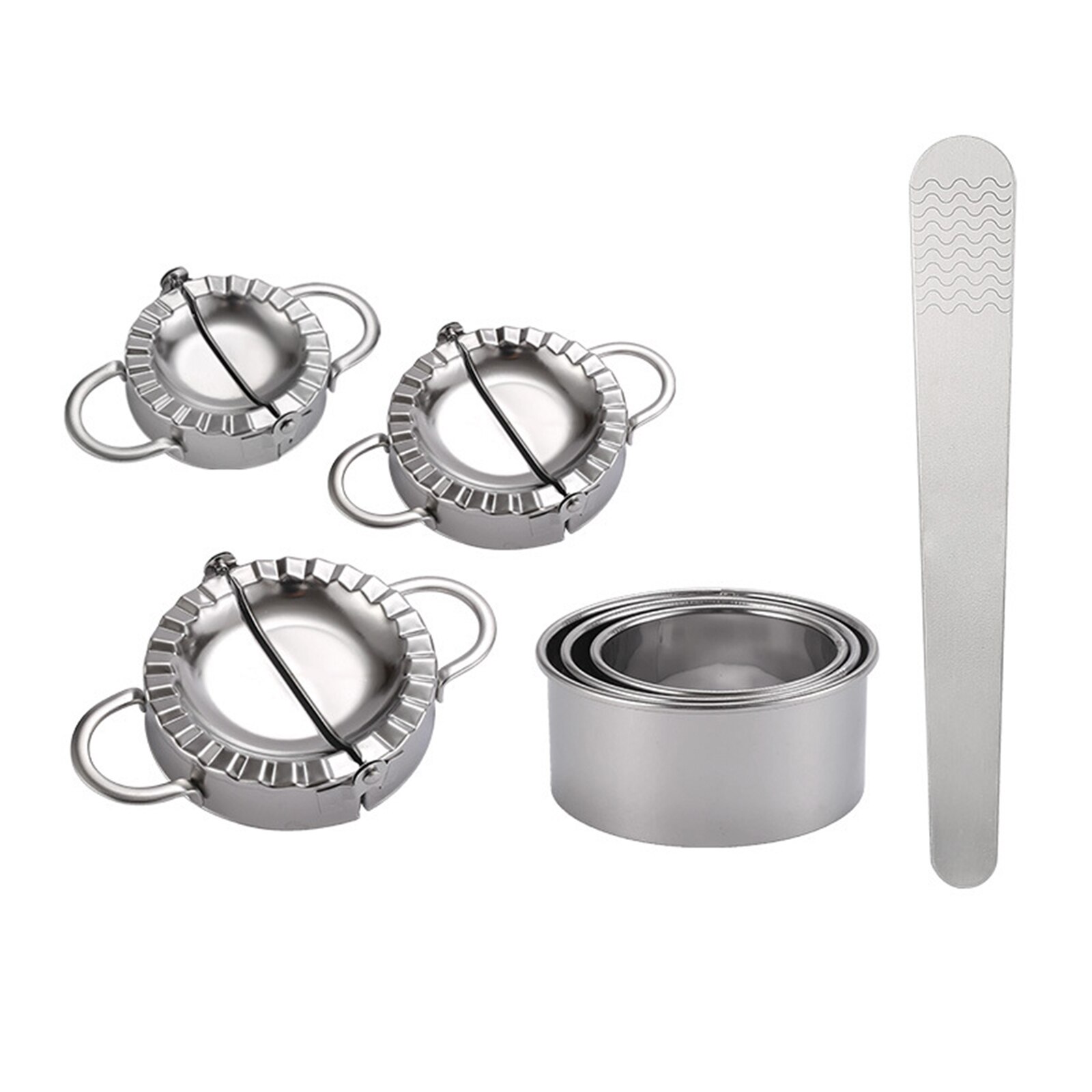 Stainless Steel Dough Press Dumpling Pie Ravioli M... – Vicedeal