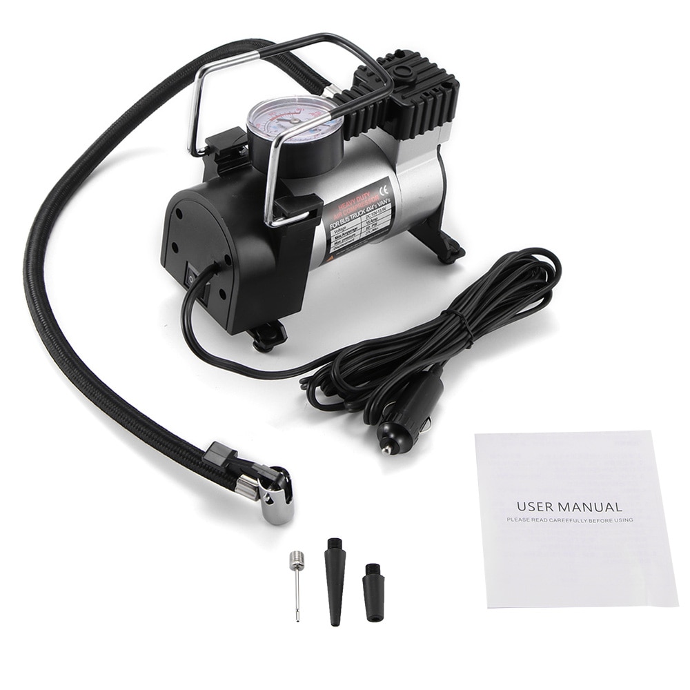 Groot Scherm Auto Tire Inflator Luchtpomp Portable... – Grandado