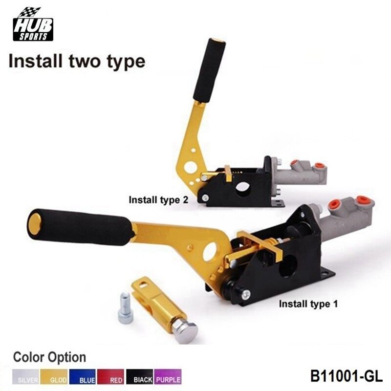 UNIVERSAL HYDRAULIC HAND BRAKE E-BRAKE TYPE-2 VERT... – Vicedeal