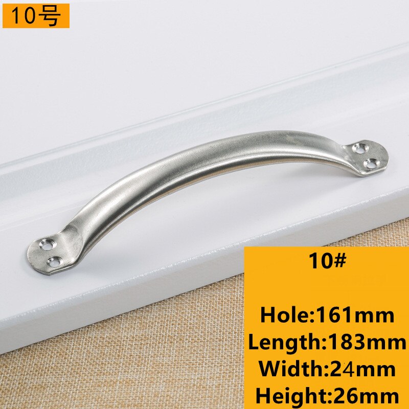 Stainless Steel Door Handles Cupboard Knob Silver ... – Vicedeal