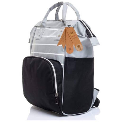 Sahra Striped Mother Baby Care Backpack – Vicedeal