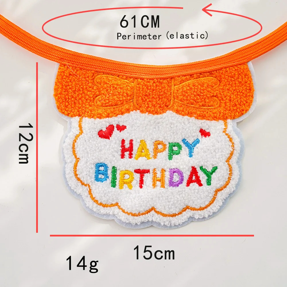 Cat Birthday Scarf Hat Set Dog Birthday Party Supp... – Grandado