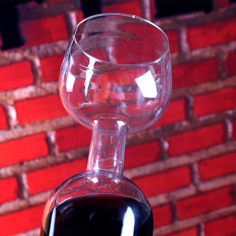 25.5ounce Handmade Blown Wine Glass Bottle Heat Re... – Grandado