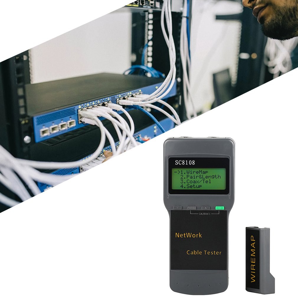 Practical RJ45 Network Tester Liner Durable Plasti... – Grandado