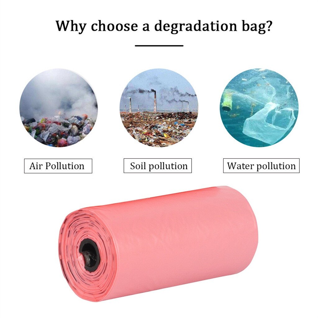 Plastic Garbage Bag Roll Cover Home Waste Trash St... – Grandado