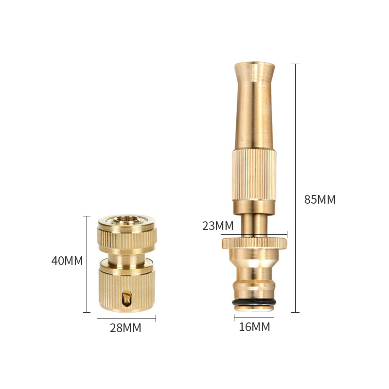 T TOVIA Spray Nozzle Water Gun Brass High Pressure... – Grandado