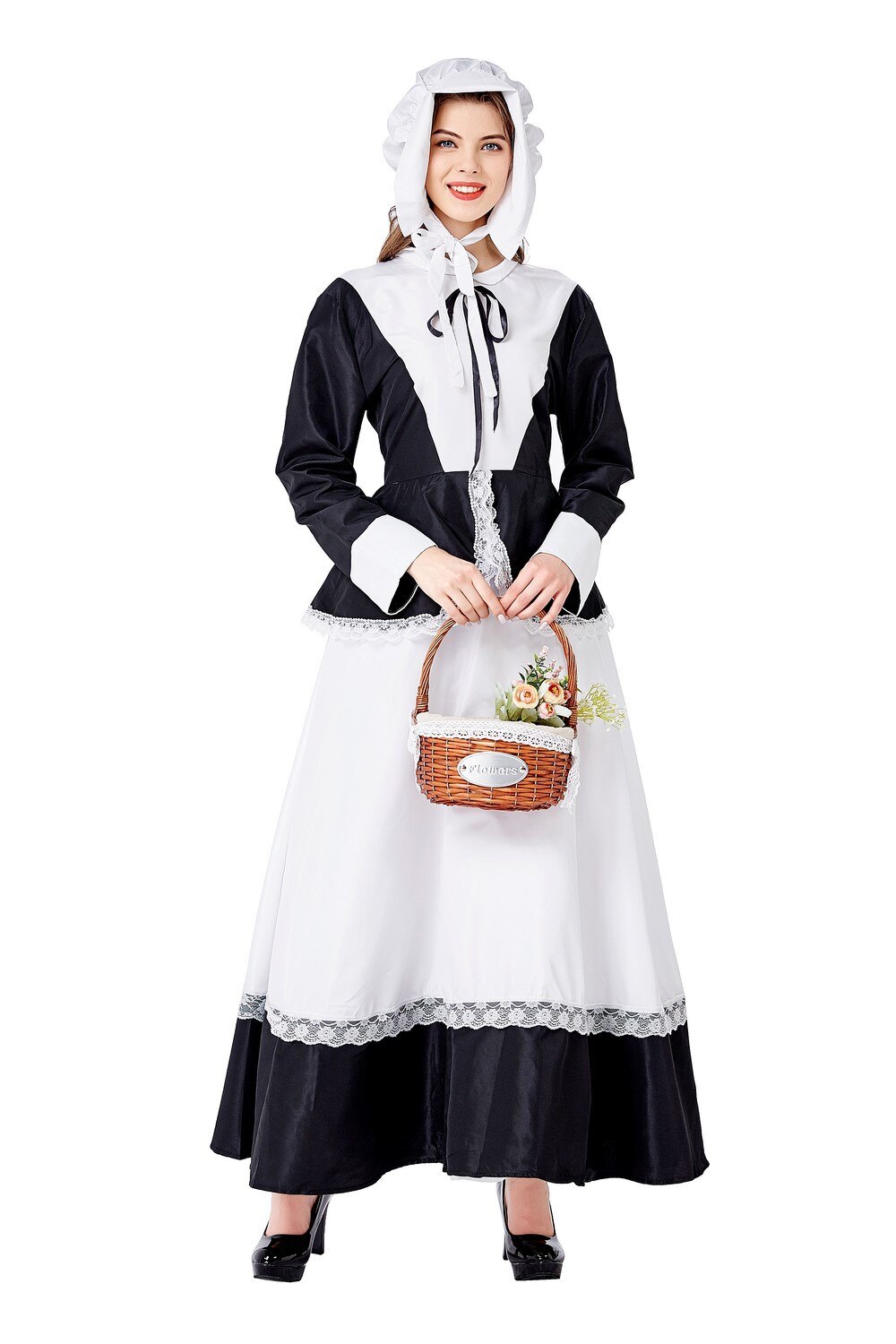 Halloween costume European Manor maid costume beer... – Grandado
