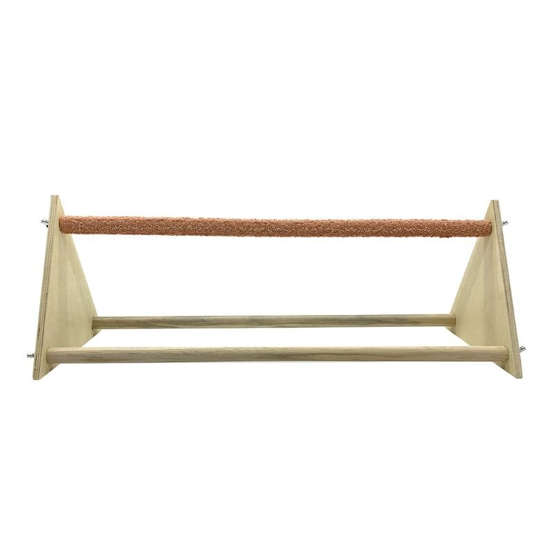 Chicken Perch Triangle Frosted Hen Stand Wood Tabl... – Grandado