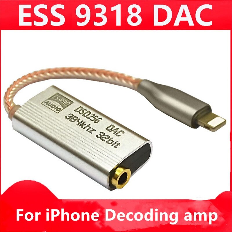 DAC ES9318 Headphone Amplifier HiFi Decoding AMP A... – Grandado