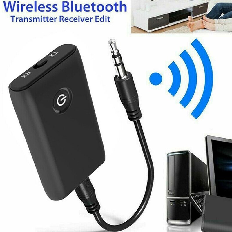 Receptor transmisor Bluetooth 5,0 2 en 1 inalámbrico 3,5mm o adaptador ...
