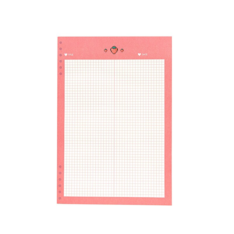 12 Packs Mixed Cute Colorful Grid Paper Pad 175mm*... – Grandado