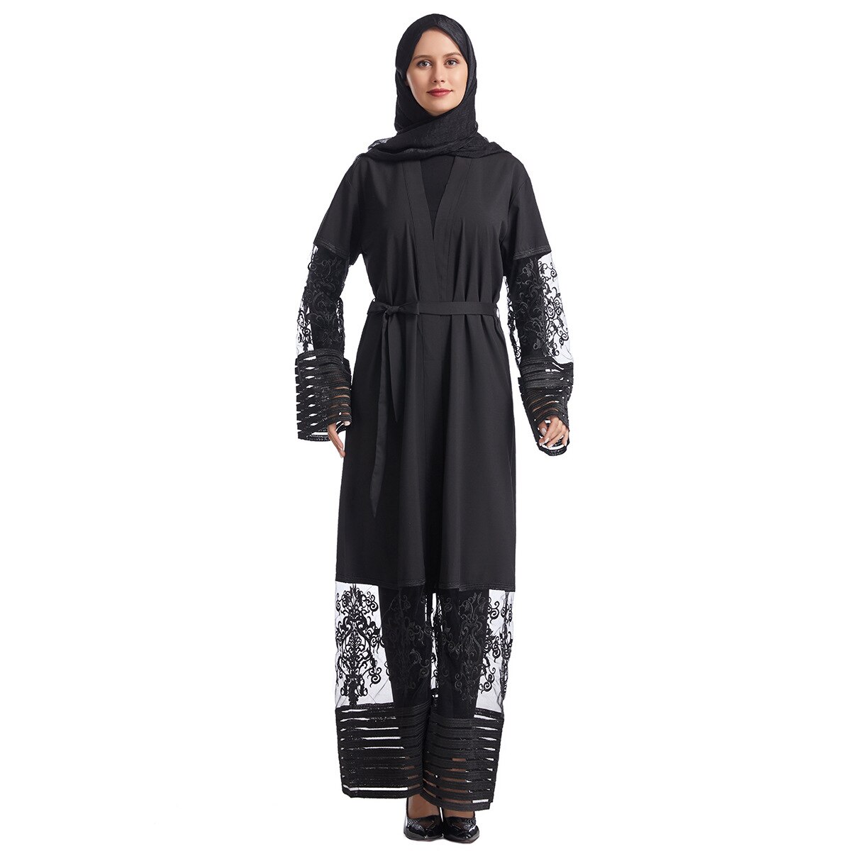 Turquia abrir abaya dubai quimono muçulmano abayas... – Vicedeal