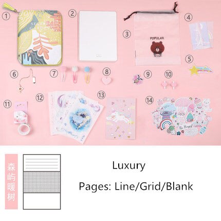 Luxury Diary Notebook and Journals Zipper Bag Note... – Grandado