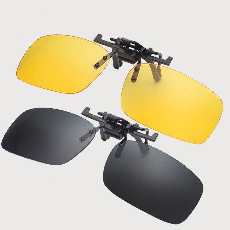 Classic Shape Polarized Clip On Sunglasses Driving... – Vicedeal